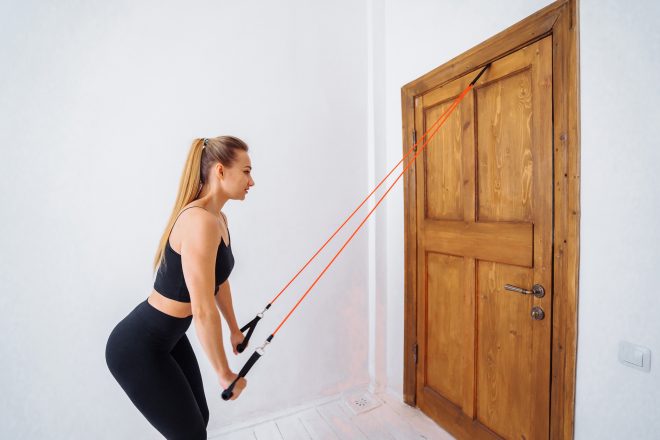 The Best Door Anchor Resistance Band Exercises for Beginners
